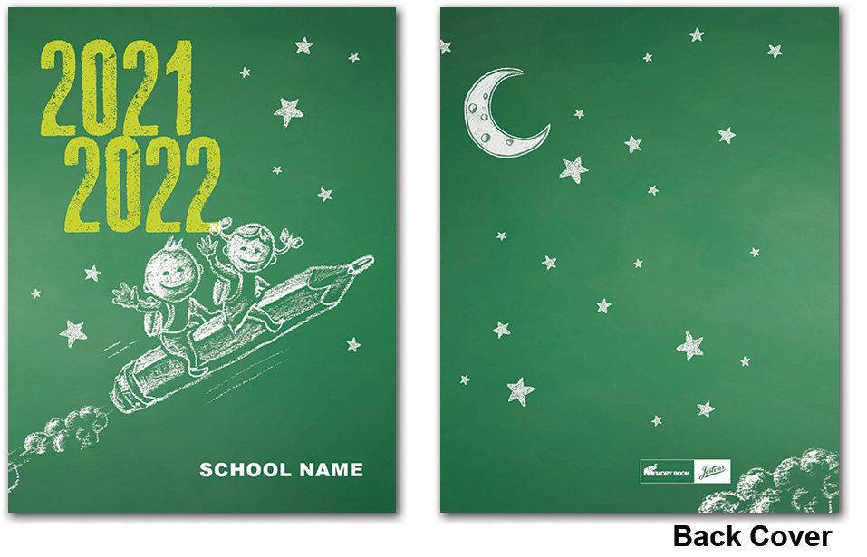 Blast Off Yearbook Cover